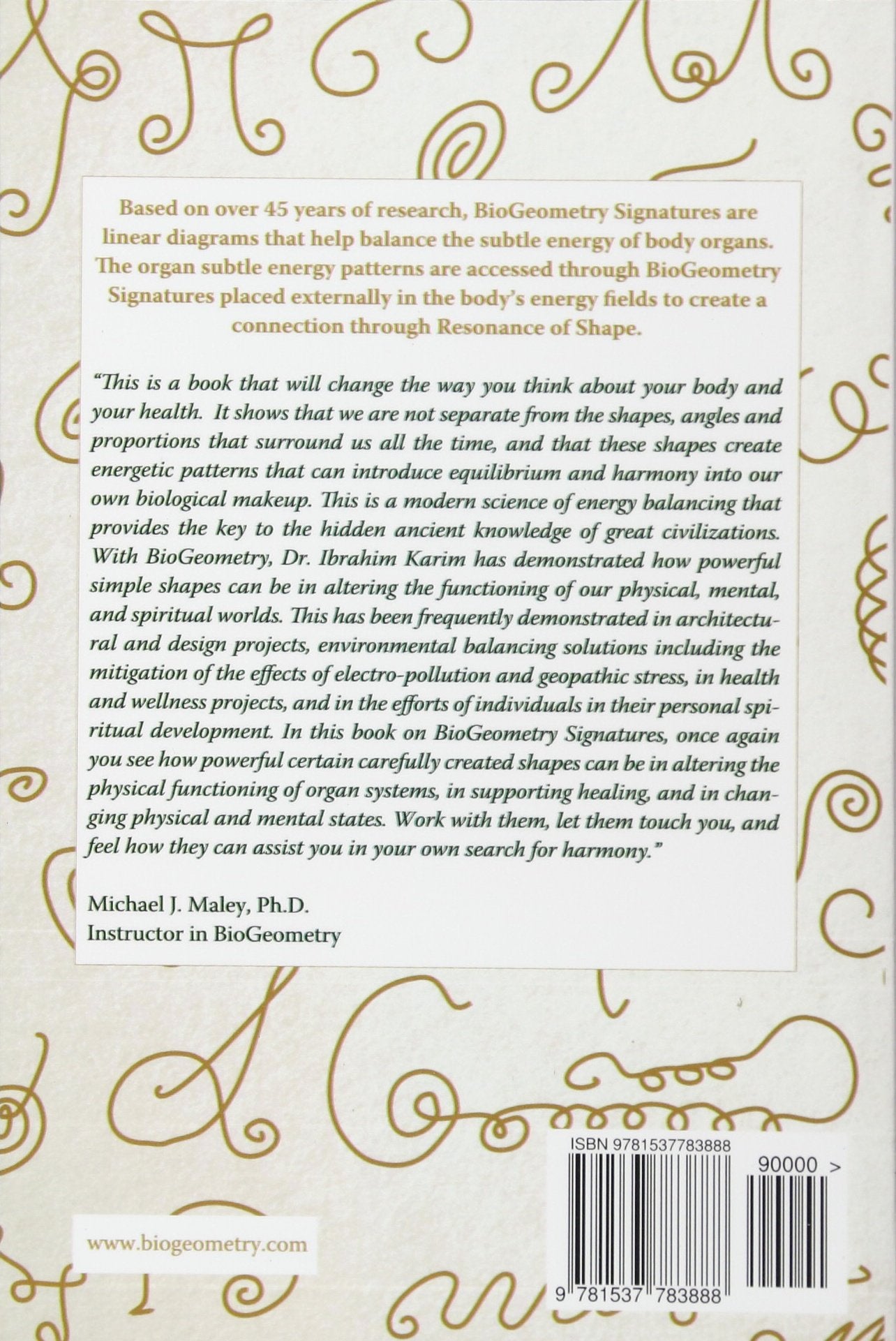 BIOGEOMETRY SIGNATURES : Harmonizing the Body’s Subtle Energy Exchange ...